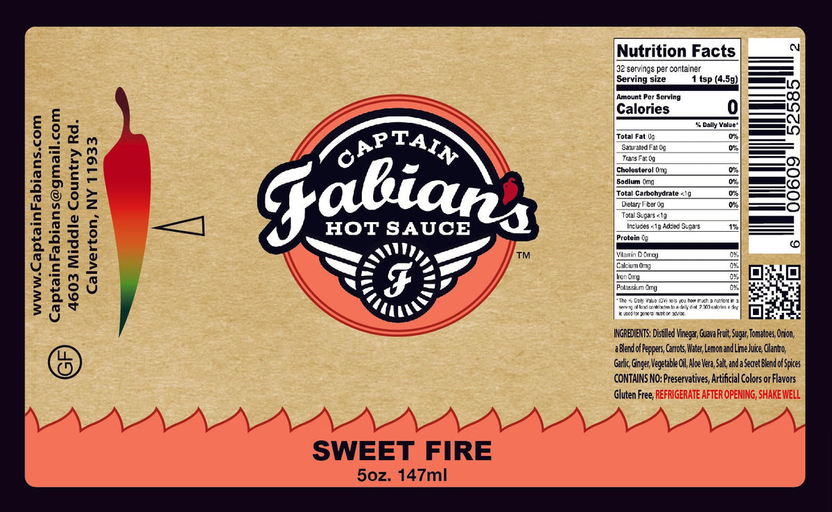 Sweet Fire – www.CaptainFabians.com